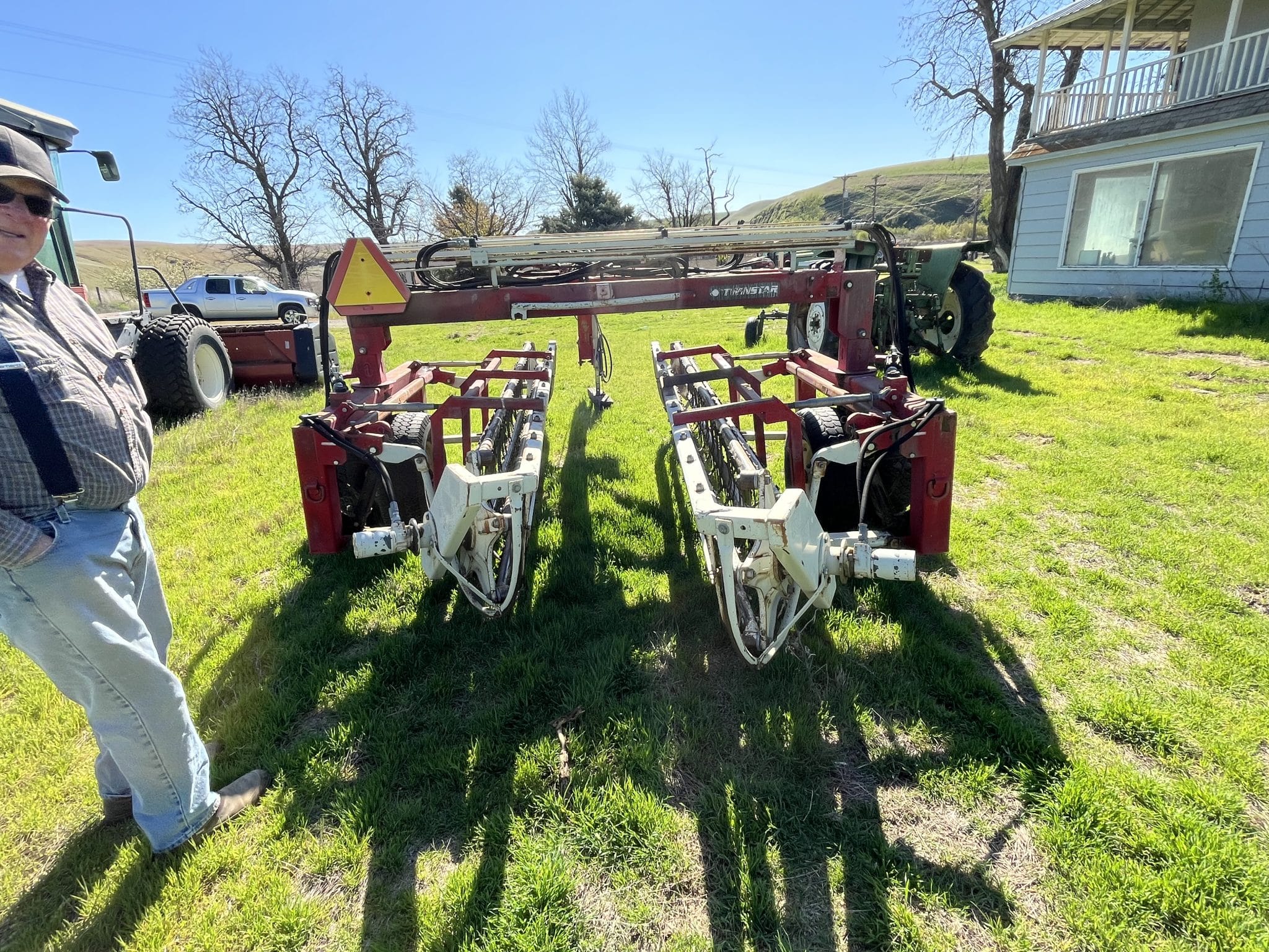 Twinstar hay rake | Burlingame Machinery