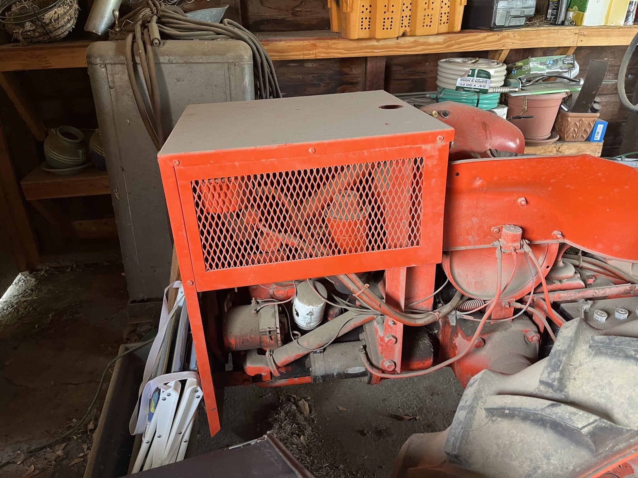 AC-G tractor w/hydraulic lift cultivator | Burlingame Machinery